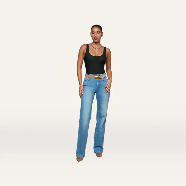L'Agence Kalea Mesh Bodysuit - Black