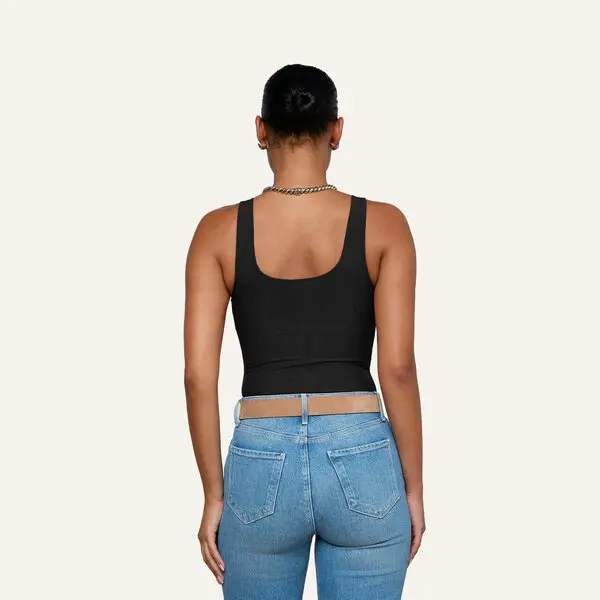 L'Agence Kalea Mesh Bodysuit - Black