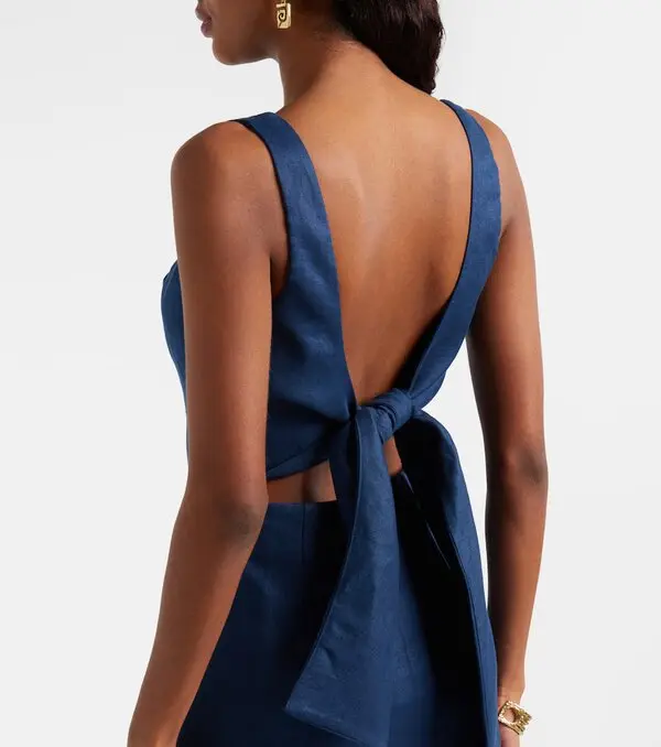 SIR. Linen Minidress