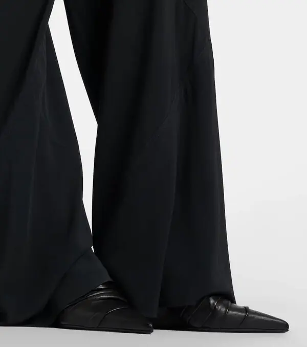 Rick Owens Cantilever 60 Leather Mules - Black