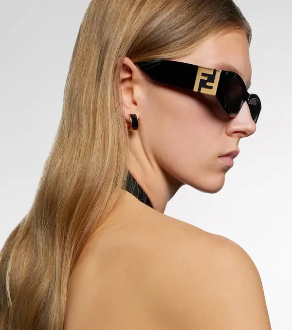 Fendi Forever Cat-eye Sunglasses - Black
