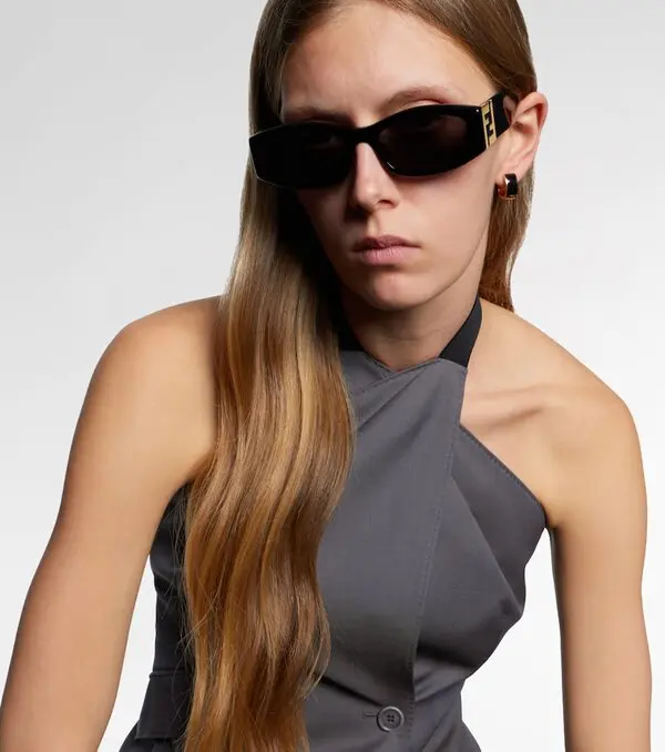 Fendi Forever Cat-eye Sunglasses - Black