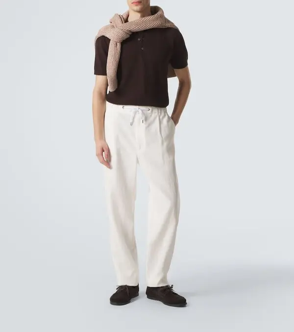 Canali Cotton Polo Shirt