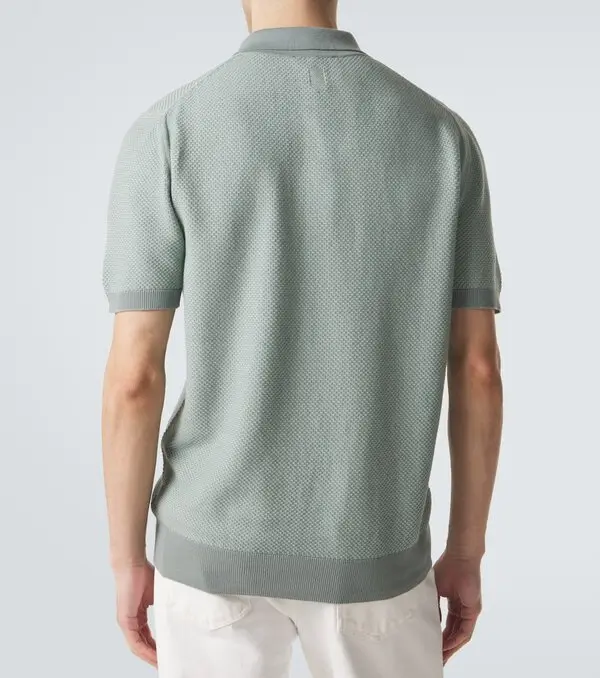 Canali Cotton Polo Shirt