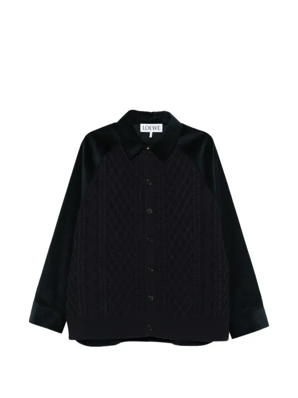 Loewe Knitted Cotton Overshirt
