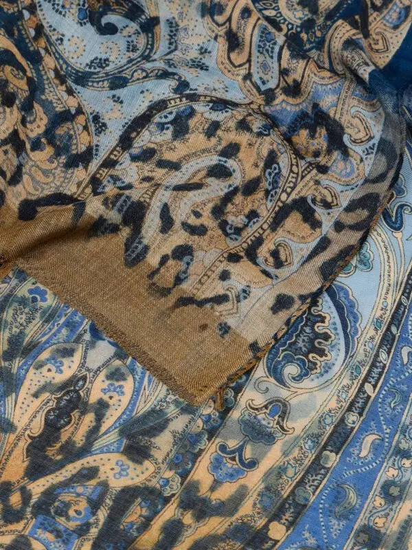Etro Paisley Pattern Scarf