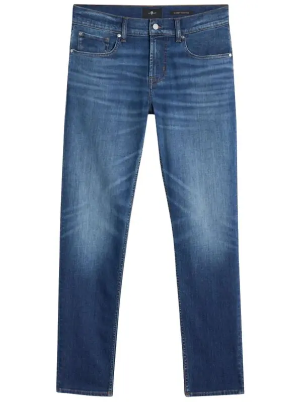 7 For All Mankind Slimmy Tapered Jeans - Blue
