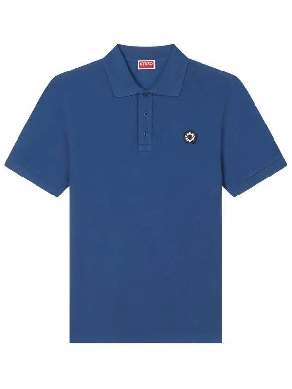Kenzo Boke Flower Cotton Polo Shirt