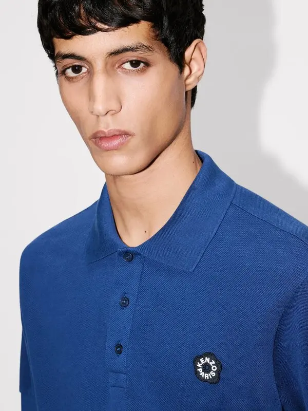 Kenzo Boke Flower Cotton Polo Shirt