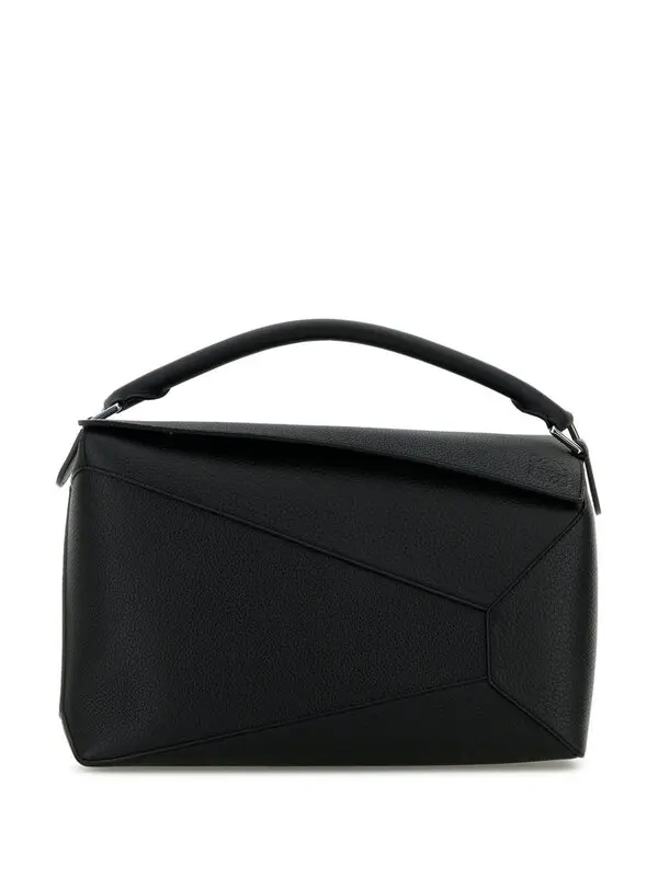 Loewe Puzzle Edge Large Handbag - Black