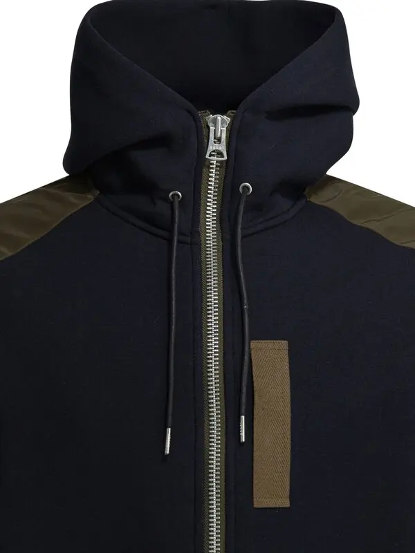 Sacai Hooded Zip-up Jacket