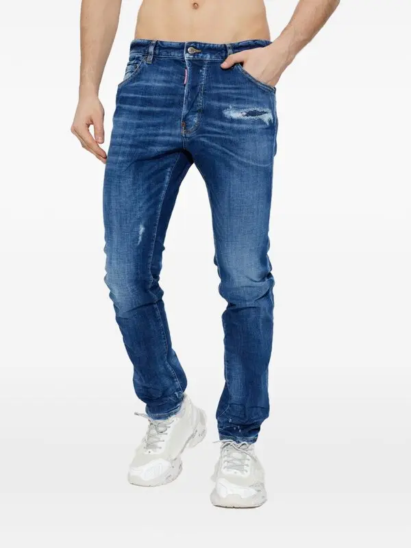 Dsquared2 Five-pocket Denim Jeans - Blue