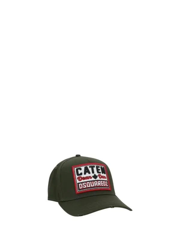 Dsquared2 Hat With Caten Patch - Green