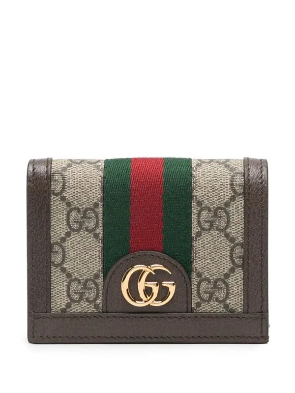 Gucci Ophidia Card Case - Brown