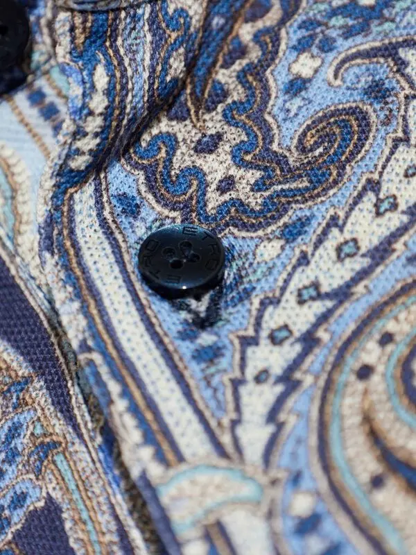Etro Arnica Paisley Polo - Multi