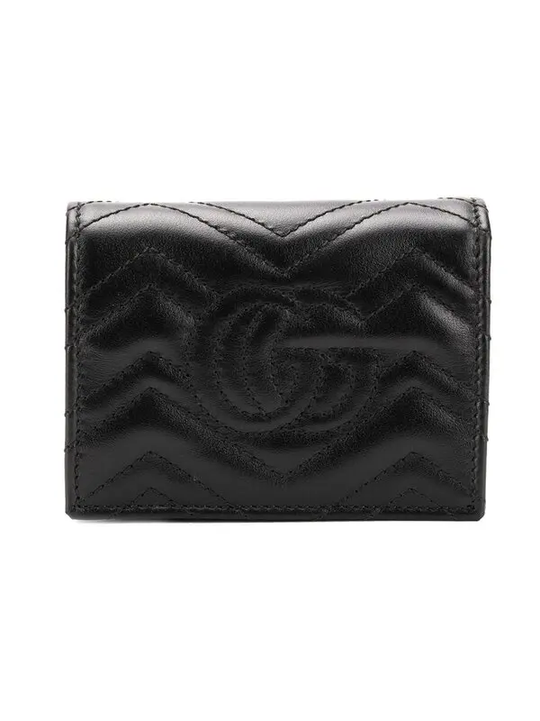 Gucci Gg Marmont Leather Card Case