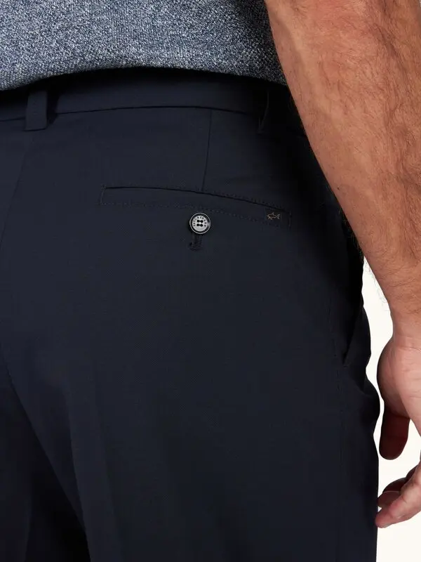 Paul & Shark Pleated Trousers - Blue