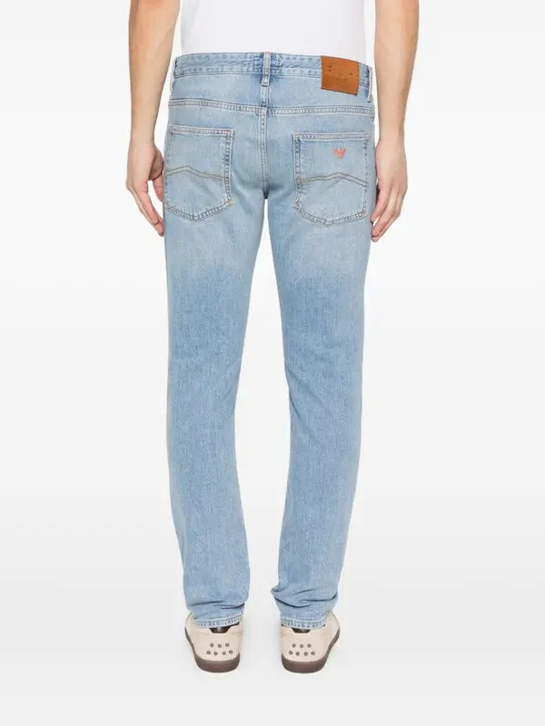 Emporio Armani Denim Cotton Five-pocket Jeans
