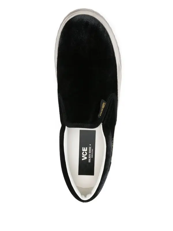 GOLDEN GOOSE Slip-on Sneakers - Black