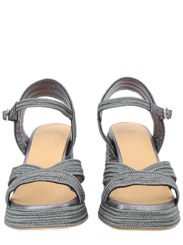 CastaÑer Valley Sandals - Silver