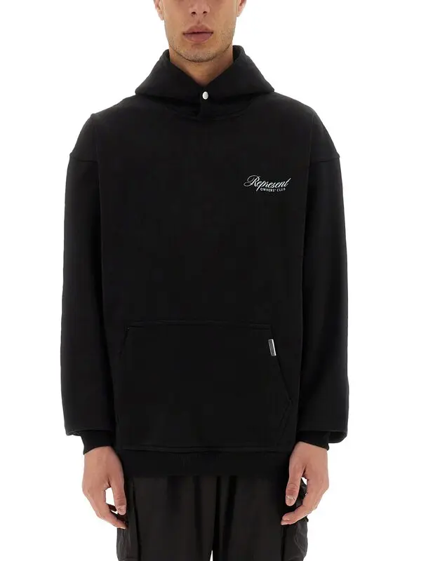 REPRESENT Hoodie - Black
