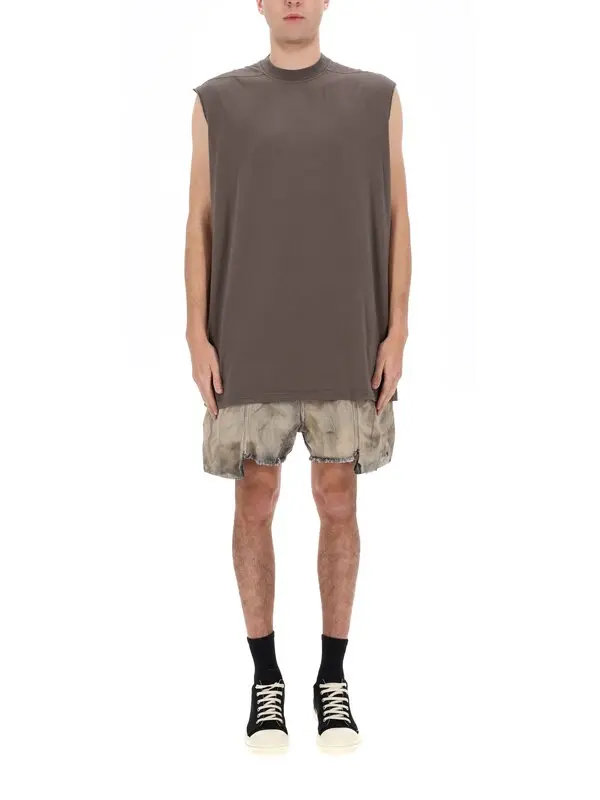 Rick Owens Tarp-t" T-shirt - Brown