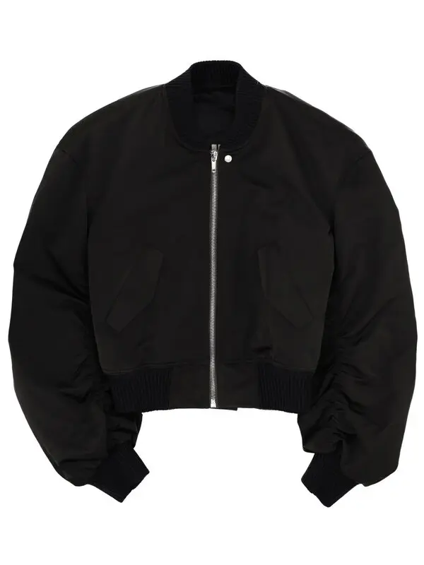 Rick Owens Bucket Flight Jacket - Black