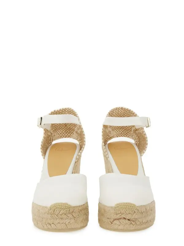 CastaÑer Carol Espadrille - White