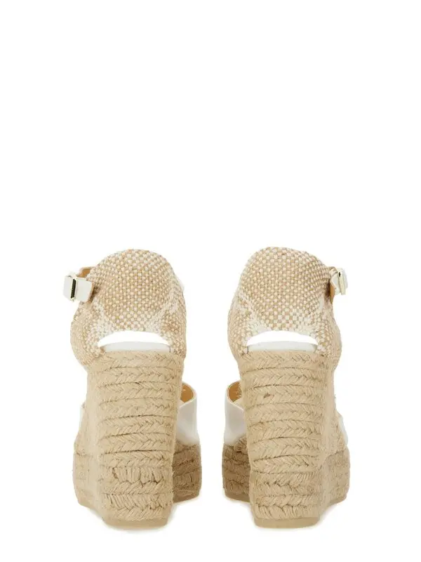 CastaÑer Carol Espadrille - White