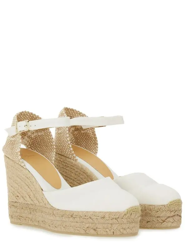 CastaÑer Carol Espadrille - White