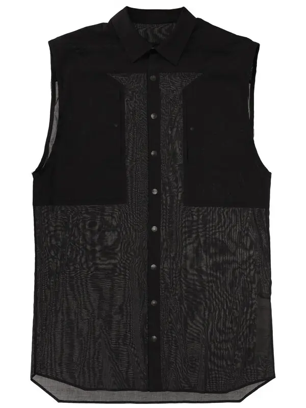 Rick Owens Sleeveless Shirt