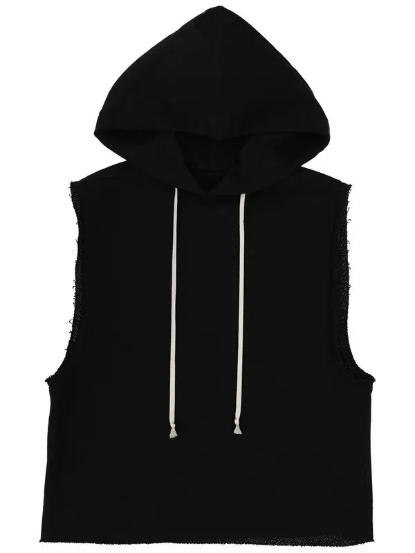 Rick Owens Sleeveless Hoodie Top