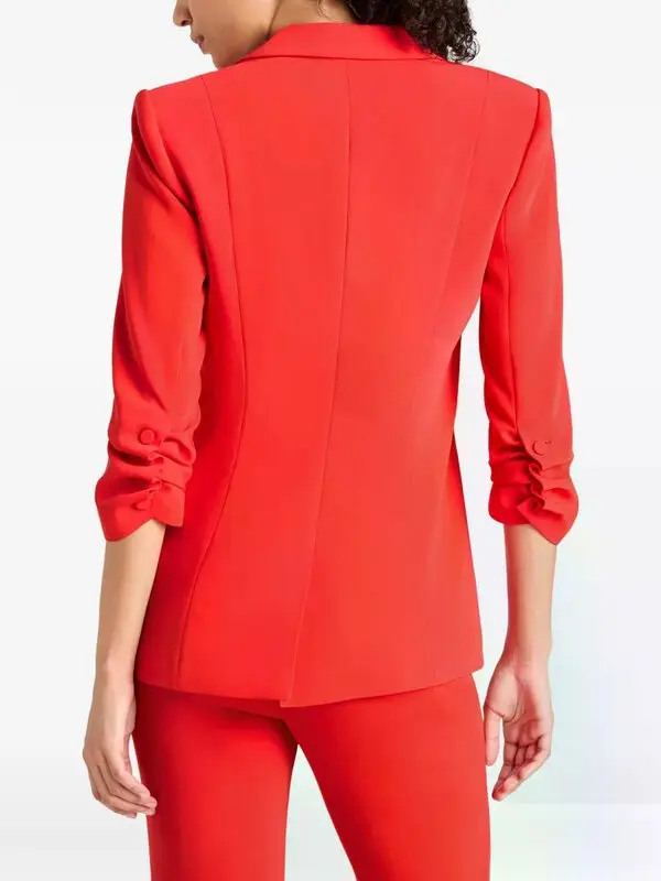 Cinq À Sept Crepe Khloe Blazer - Red