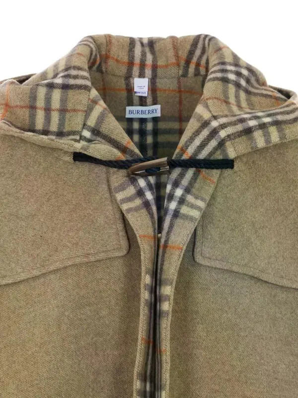 Burberry Hooded Duffle Cape