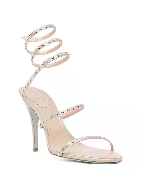 Rene Caovilla 100mm Cleo Embellished Sandals