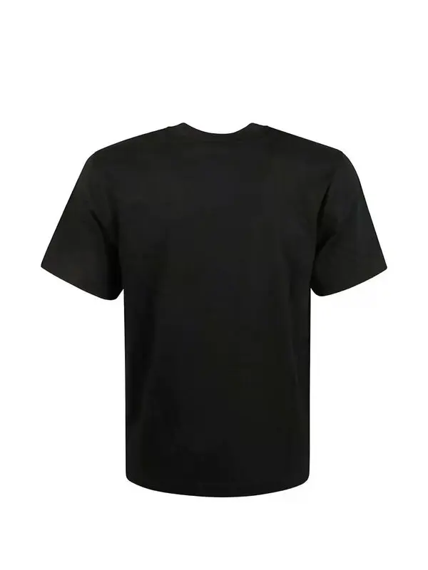 Burberry Logo Printed T-shirt - Black