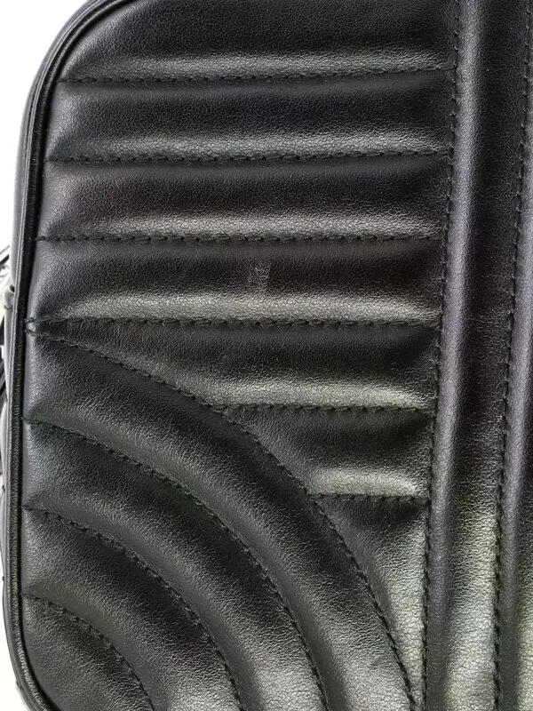 Prada Diagramme Quilted Leather Camera Bag
