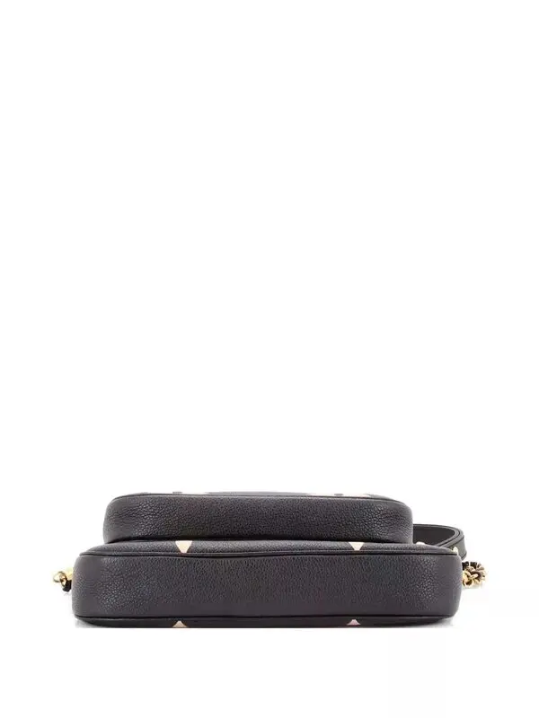 LOUIS VUITTON Multi Pochette Accessoires Bicolor Monogram Empreinte Giant Crossbody Bag - Black