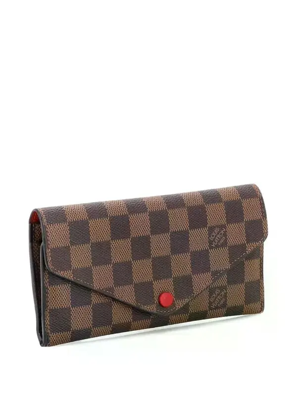 LOUIS VUITTON Josephine Wallet Nm Damier Small Wallets - Brown