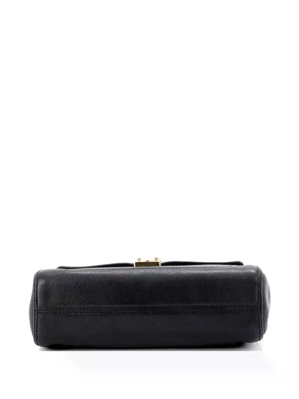 LOUIS VUITTON Saint Germain Handbag Monogram Empreinte Leather Pm - Black