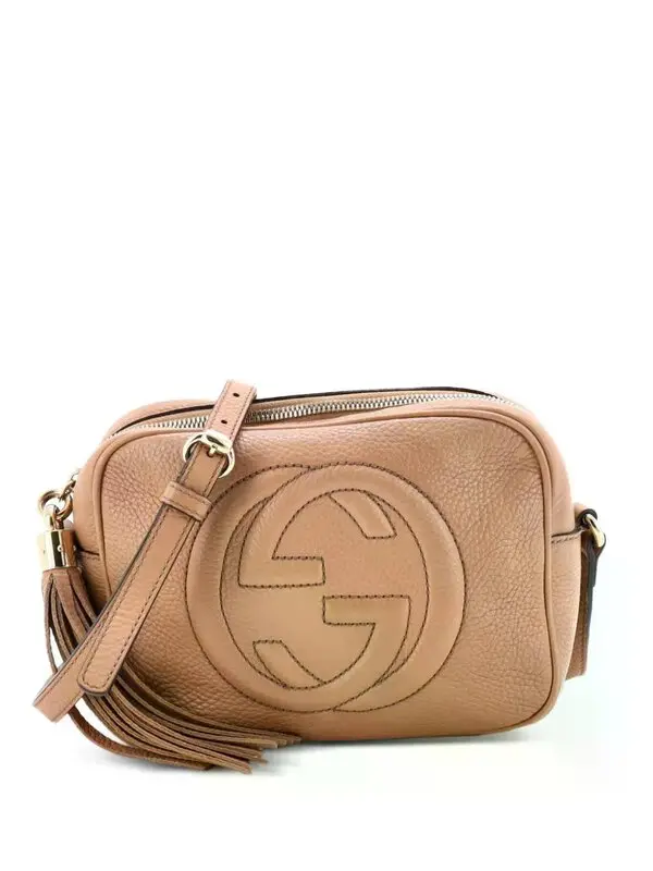 Gucci Soho Disco Leather Small Crossbody Bag - Neutrals