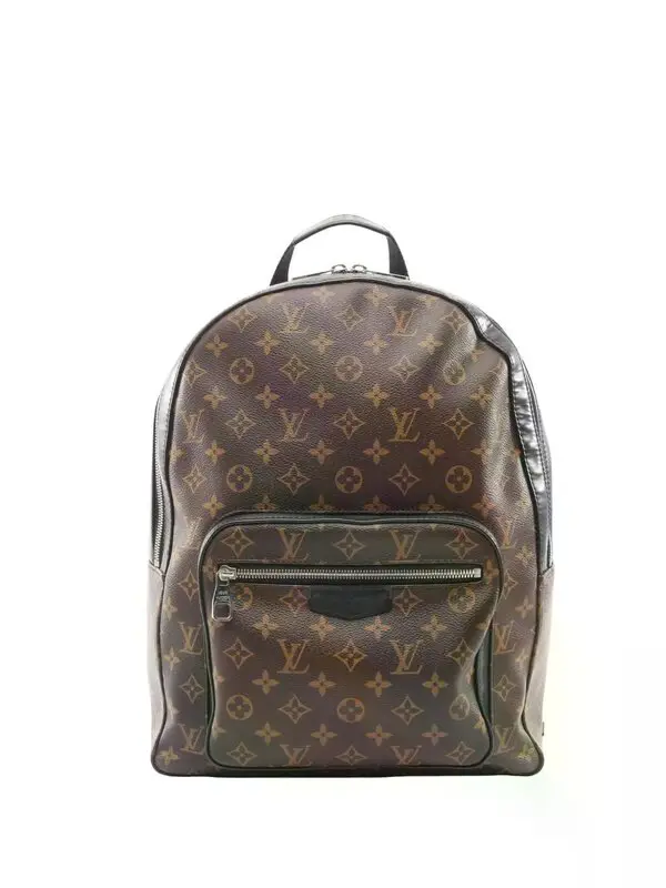 LOUIS VUITTON 2018 Monogram Macassar Josh Backpack - Brown