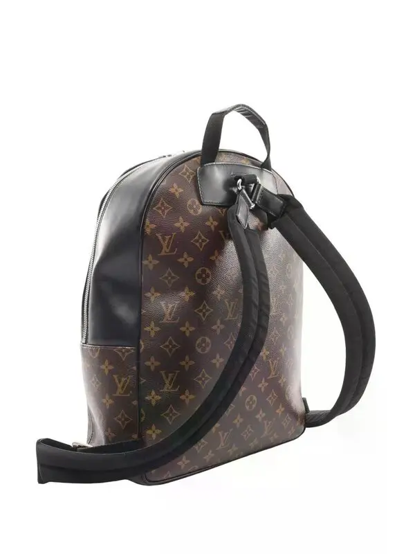LOUIS VUITTON 2018 Monogram Macassar Josh Backpack - Brown