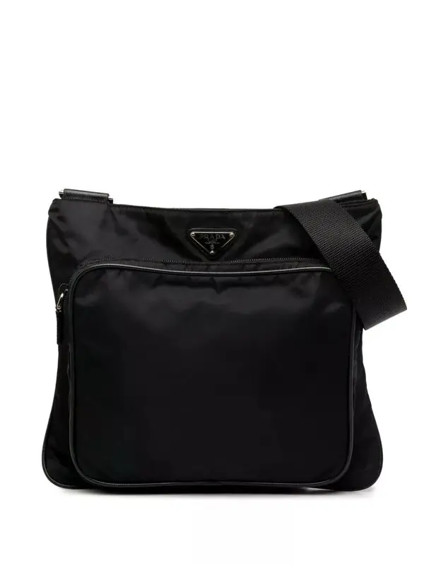 Prada Tessuto Zip Top Crossbody Bag