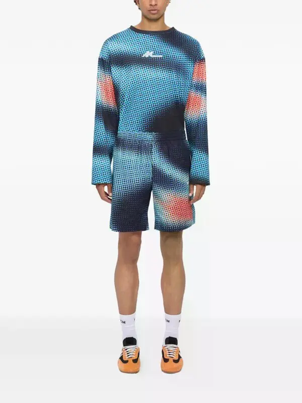 MSGM Printed Shorts