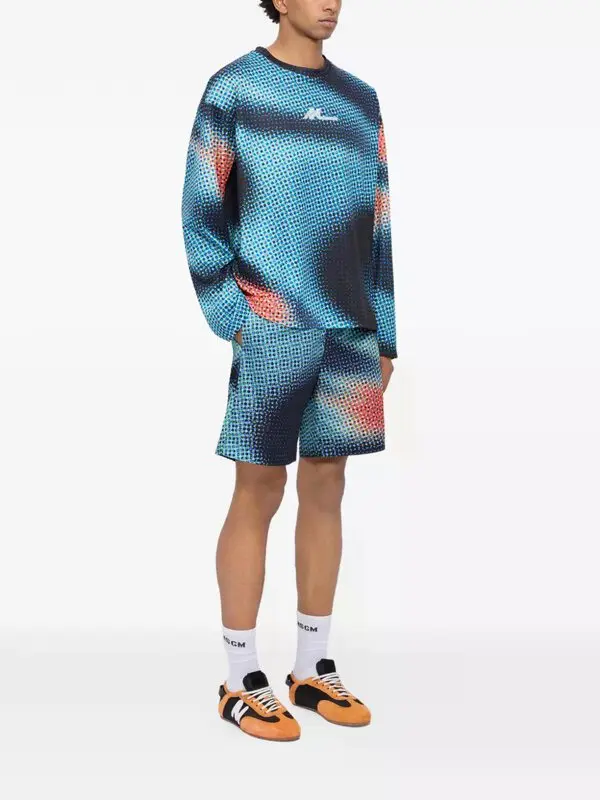 MSGM Printed Shorts