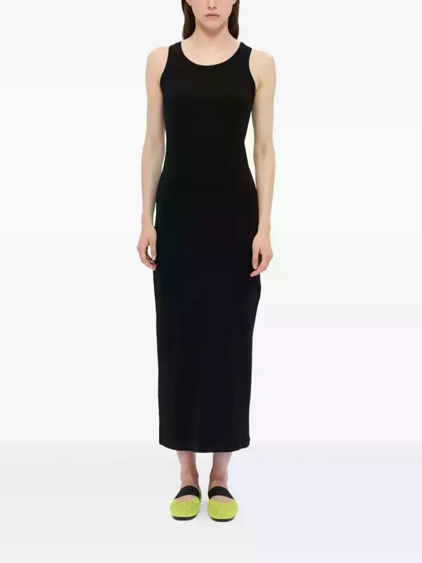 MSGM Stud-detail Midi Dress