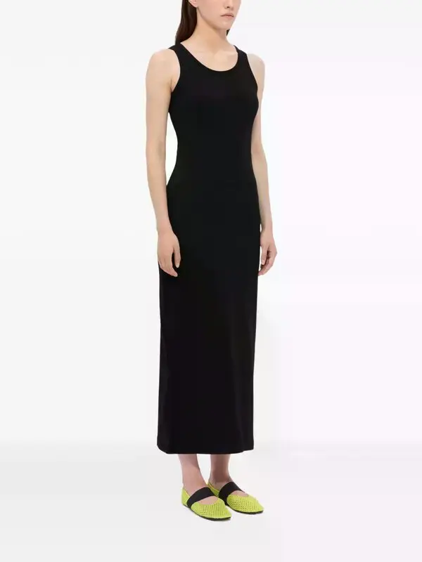 MSGM Stud-detail Midi Dress