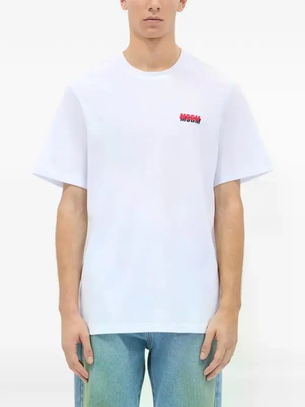 MSGM Logo-print T-shirt