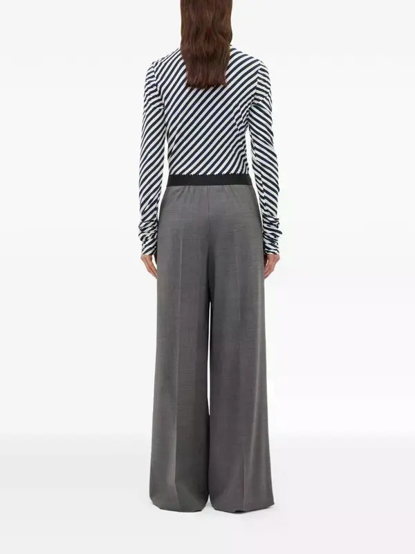 MSGM Logo-print Trousers